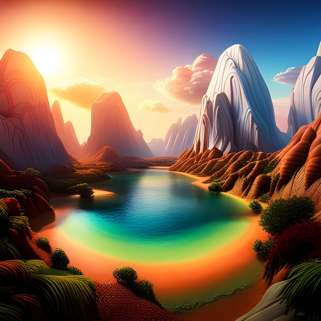 DreamScape 3 - AI Generated Artwork - NightCafe Creator