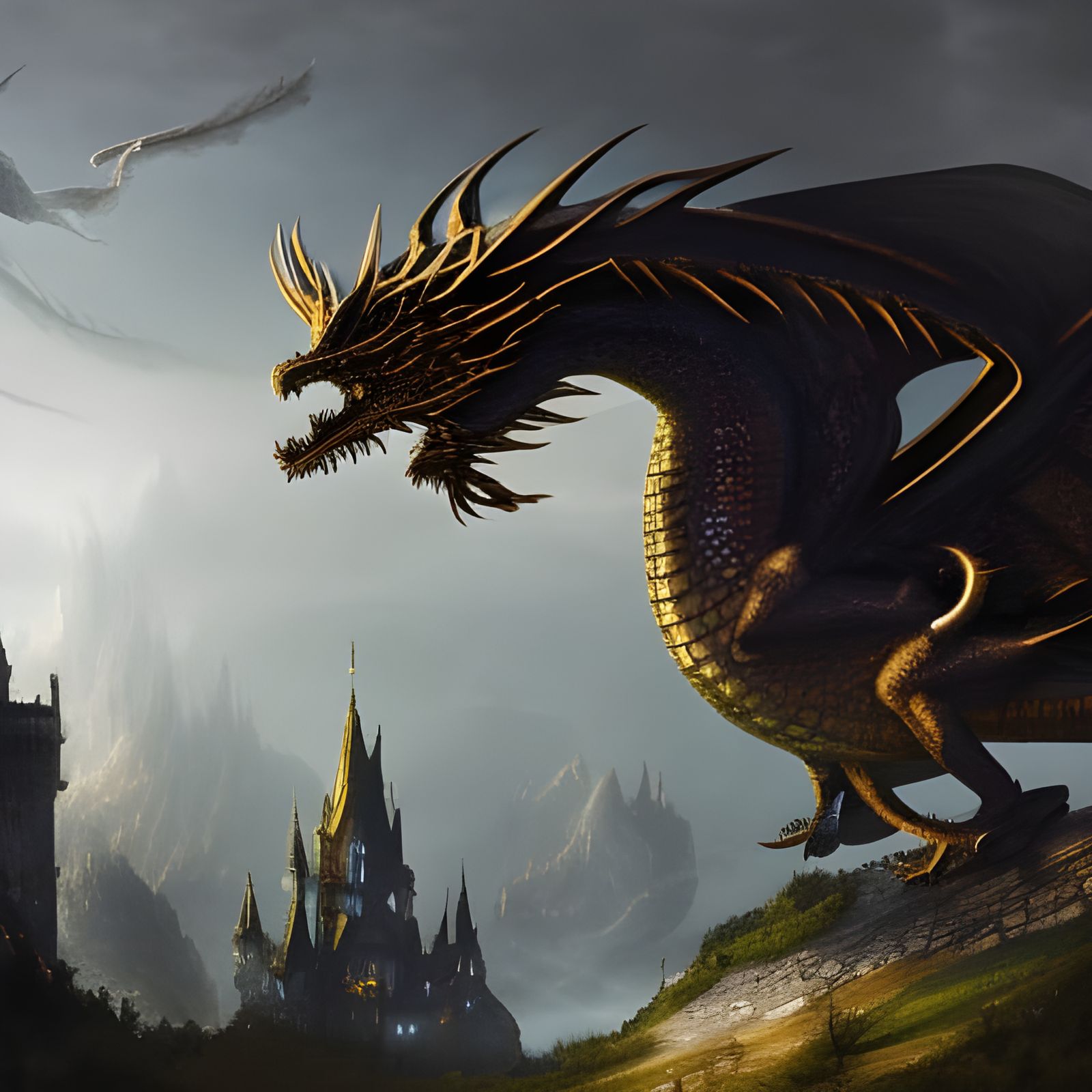 🐲 Mutant Dragons 🐉 - AI Generated Artwork - NightCafe Creator