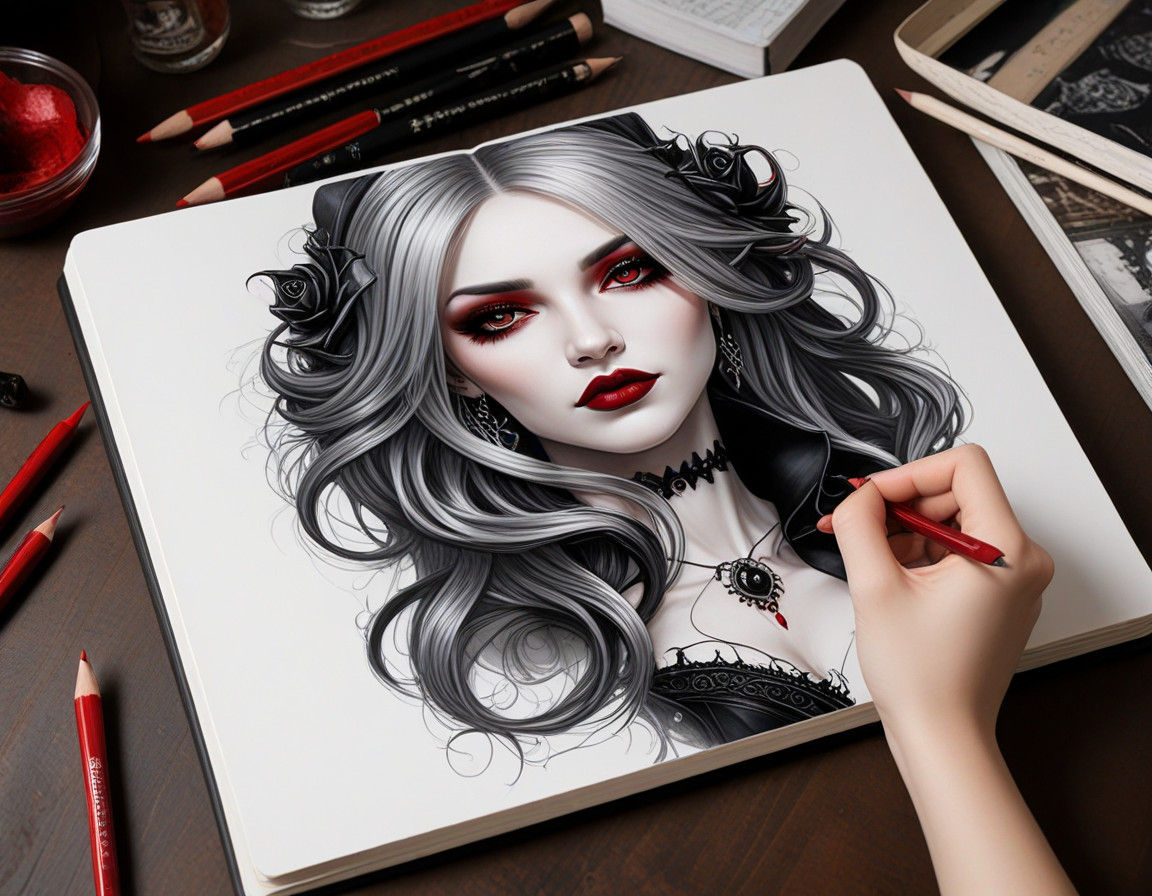 Creating the Contessa - Feminine Vampire in Elegant Gothic ...