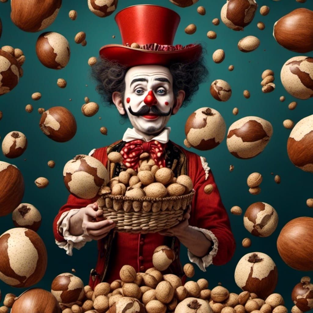 Macadamia juggler - AI Generated Artwork - NightCafe Creator