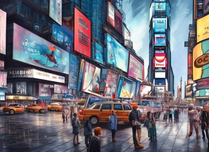 New York - AI Generated Artwork - NightCafe Creator