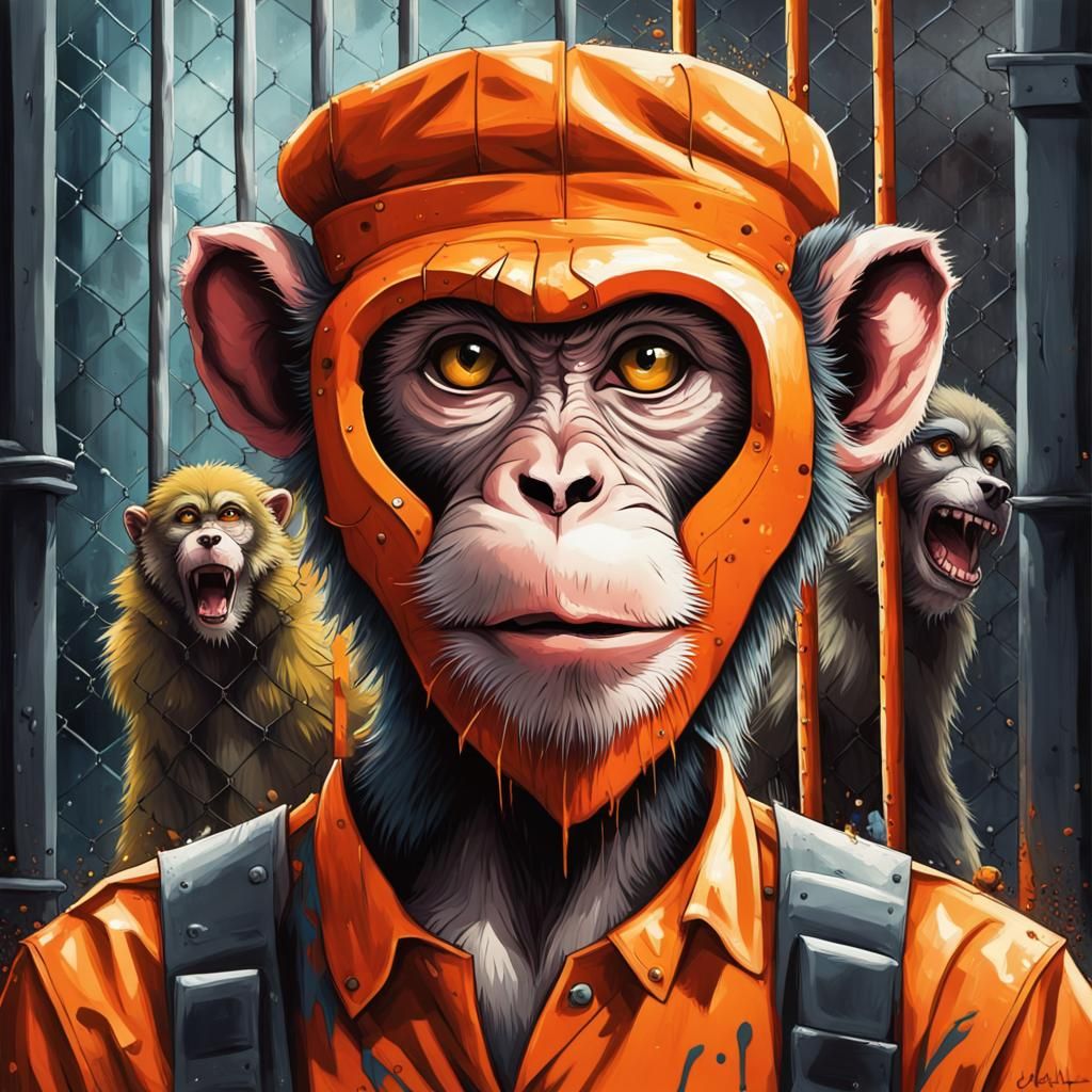 Monkey - AI Generated Artwork - NightCafe Creator