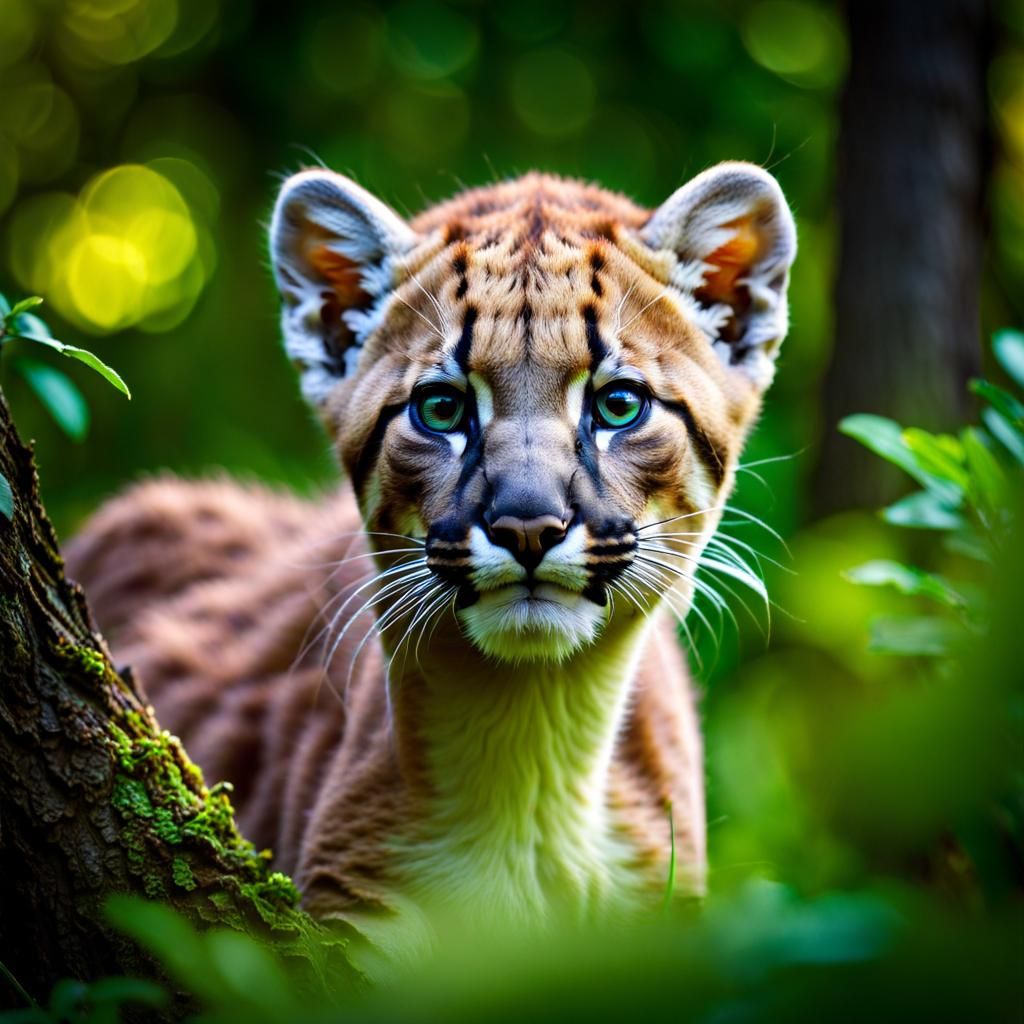 Little Puma v3 - AI Generated Artwork - NightCafe Creator