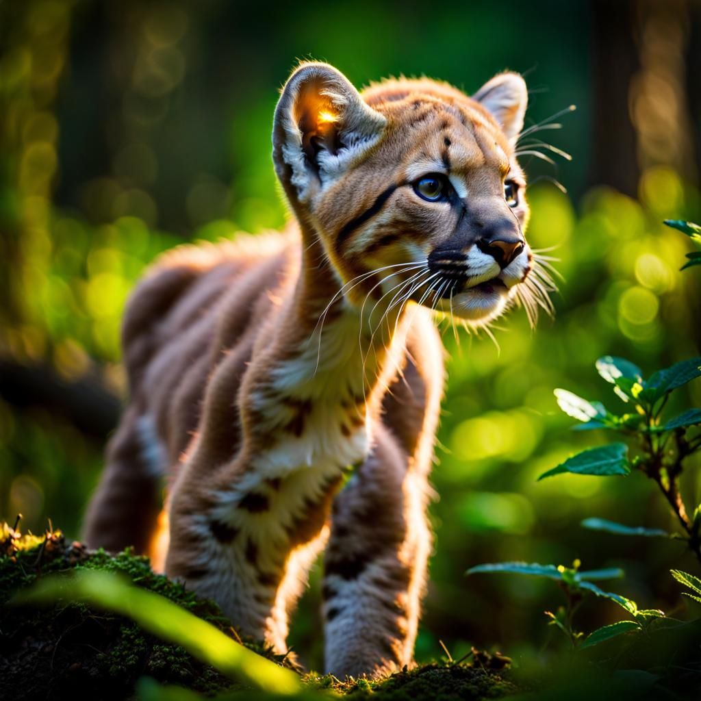 Little Puma v2 - AI Generated Artwork - NightCafe Creator