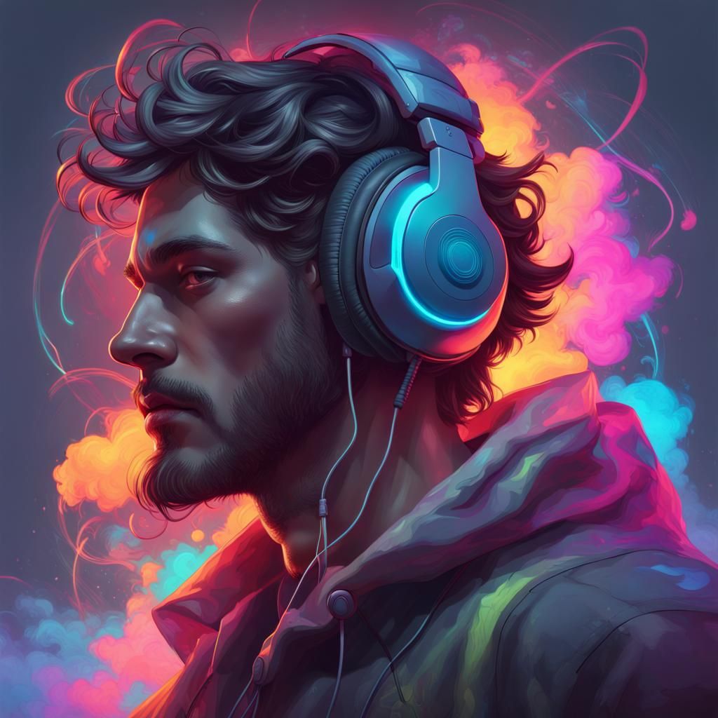 Gamer Chad - AI Generated Artwork - NightCafe Creator