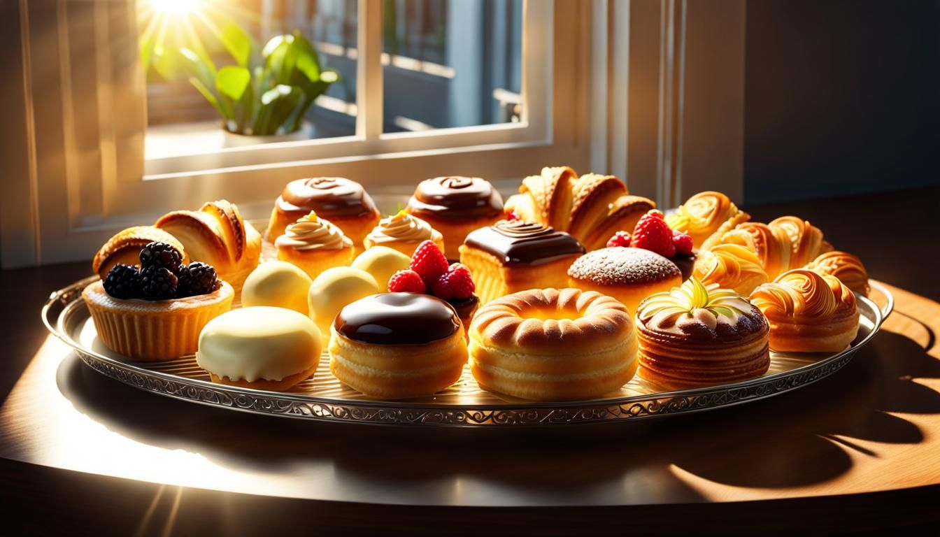 Pastries - AI Generated Artwork - NightCafe Creator
