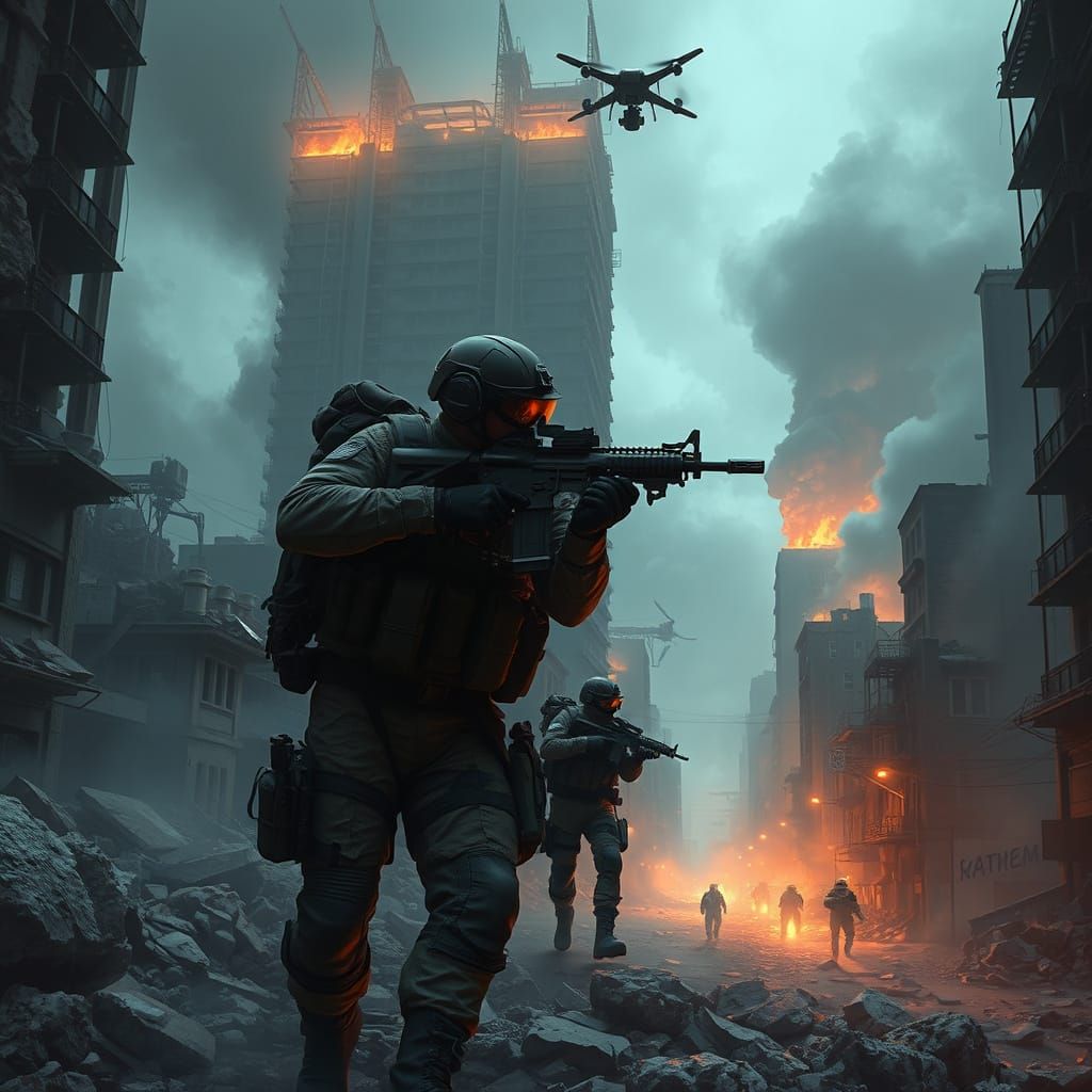 SEAL Team: Ghost City Infiltration - Stealthy Night Ops in a...