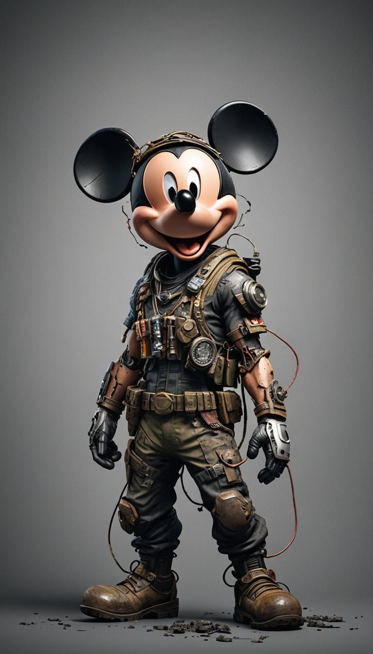 Mighty Mickey - AI Generated Artwork - NightCafe Creator