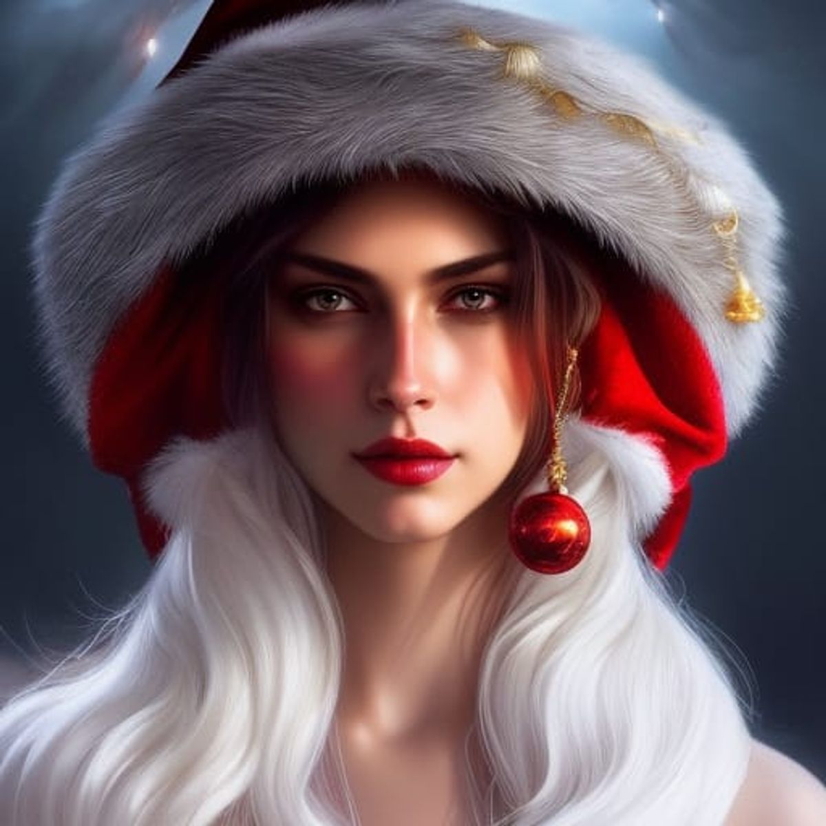 Baddie Claus - AI Generated Artwork - NightCafe Creator