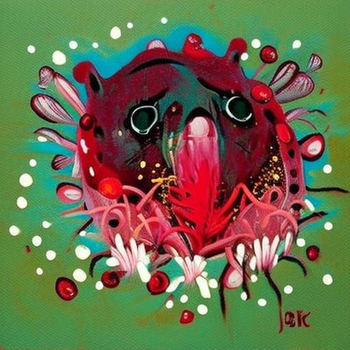 RatPlant #17 - AI Generated Artwork - NightCafe Creator