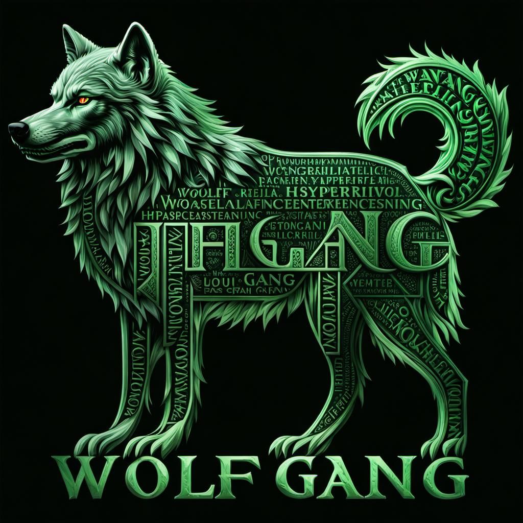 Wolfgang's Wolf Gang - AI Generated Artwork - NightCafe Creator