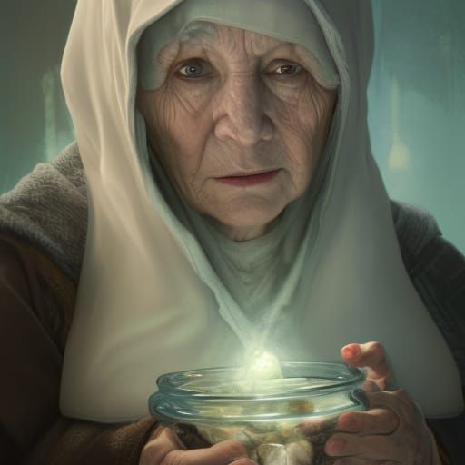 Old healer - AI Generated Artwork - NightCafe Creator