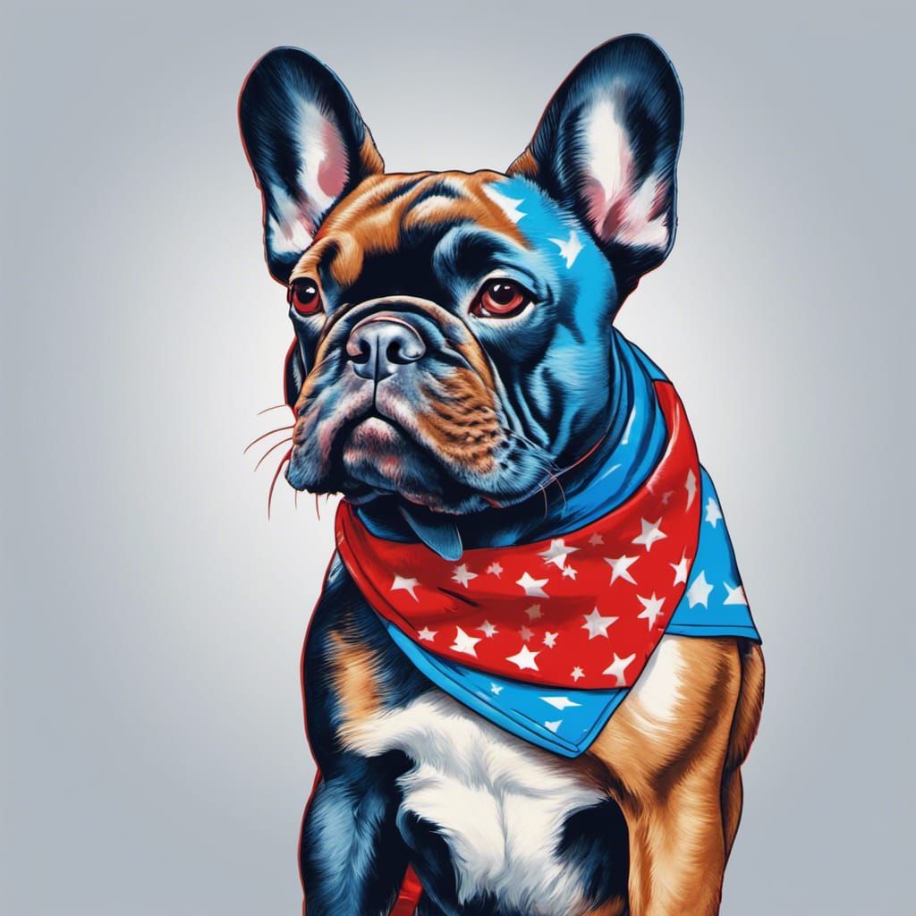 Frenchie - AI Generated Artwork - NightCafe Creator