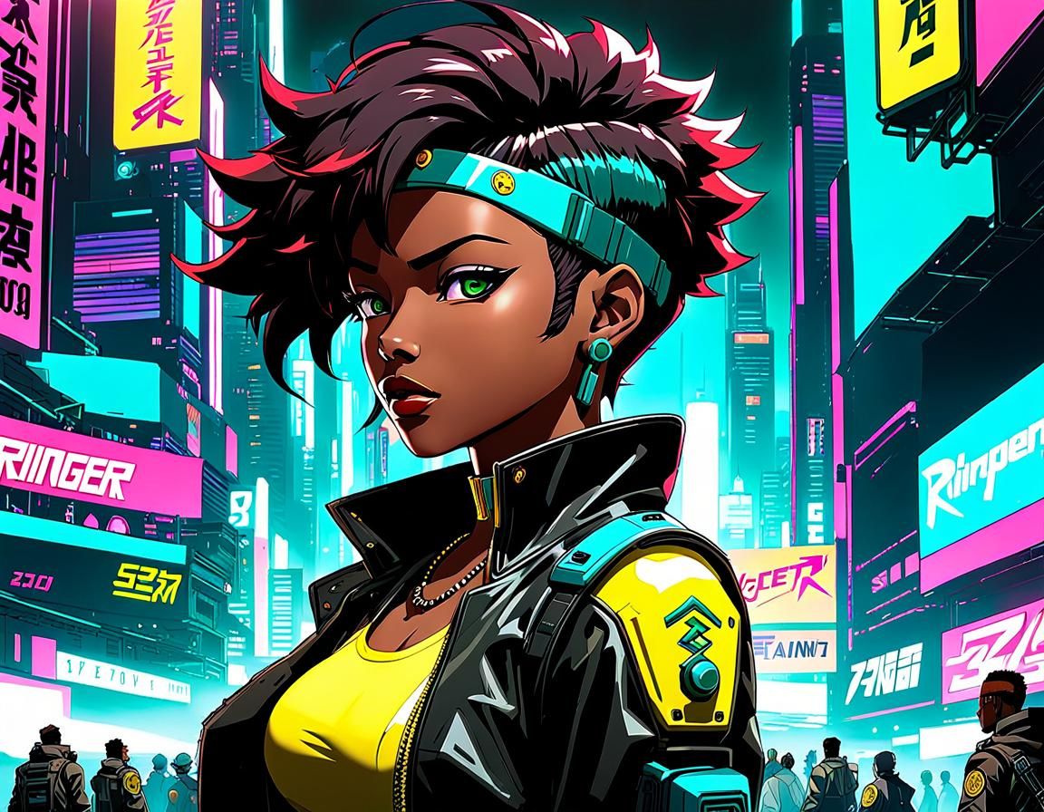 Afropunk Meets Jet Set Radio Future - AI Generated Artwork - NightCafe ...