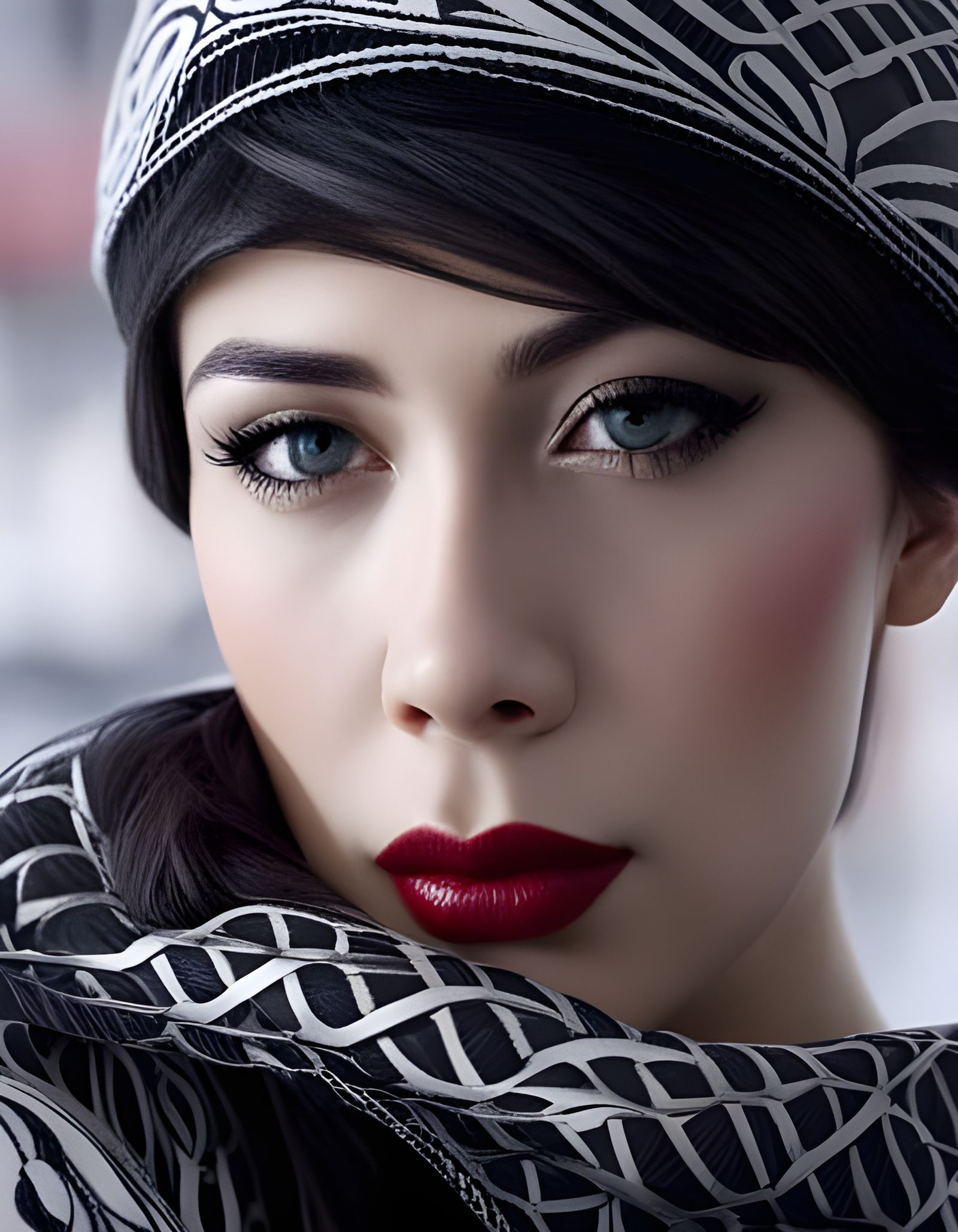 Portrait of a Young Woman - AI Generated Artwork - NightCafe Creator