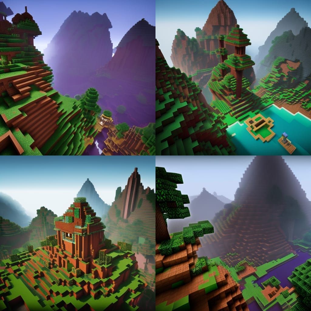 minecraft - AI Generated Artwork - NightCafe Creator