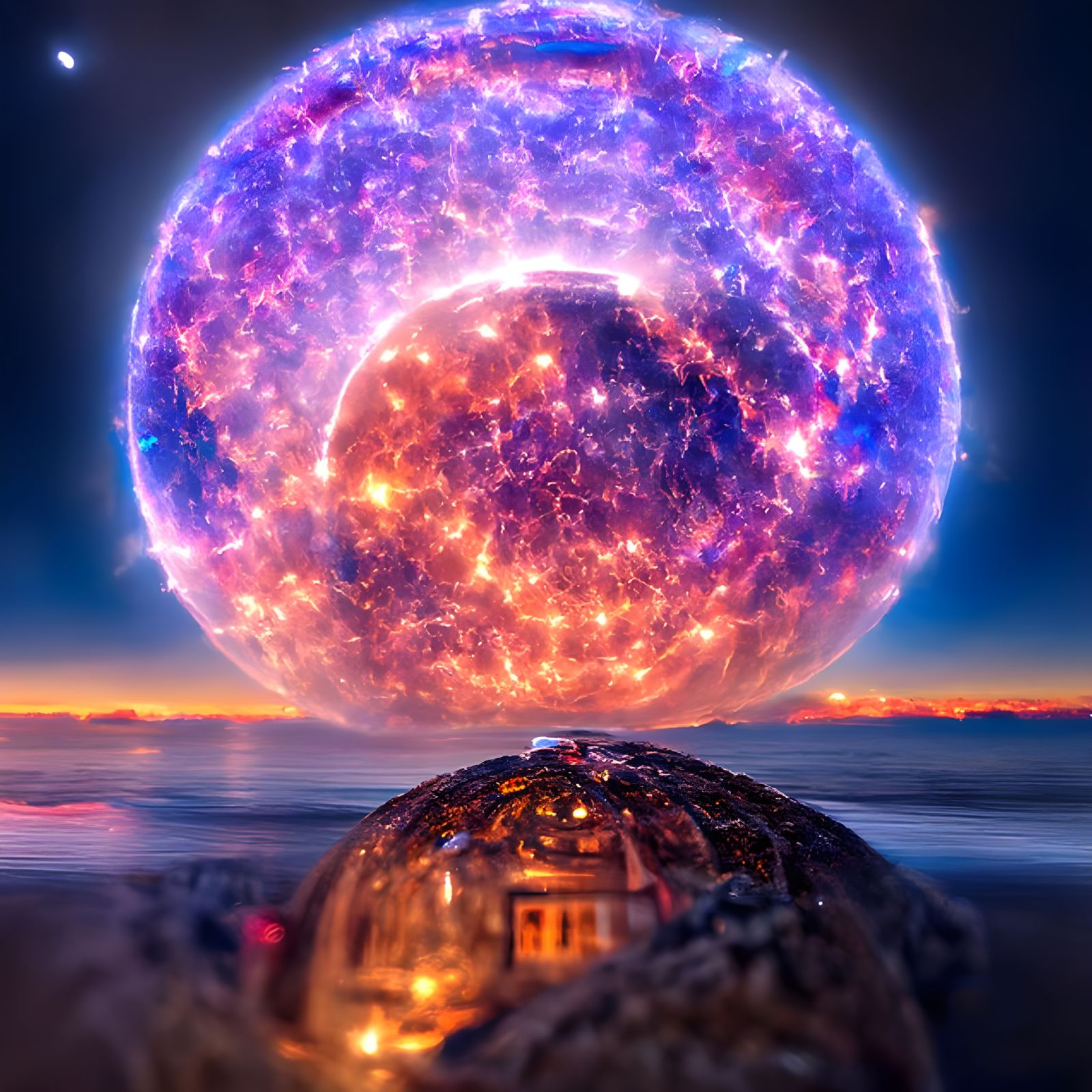 Electro Orb - AI Generated Artwork - NightCafe Creator