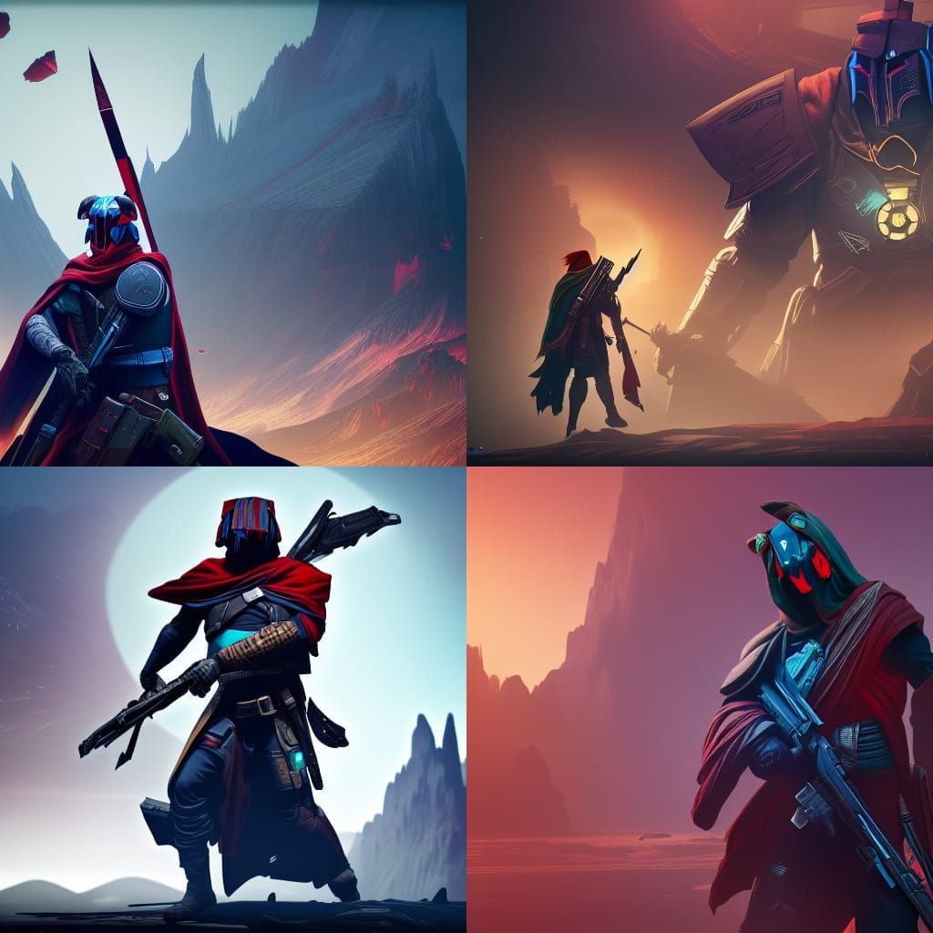 Cayde 6 destiny 2 - AI Generated Artwork - NightCafe Creator
