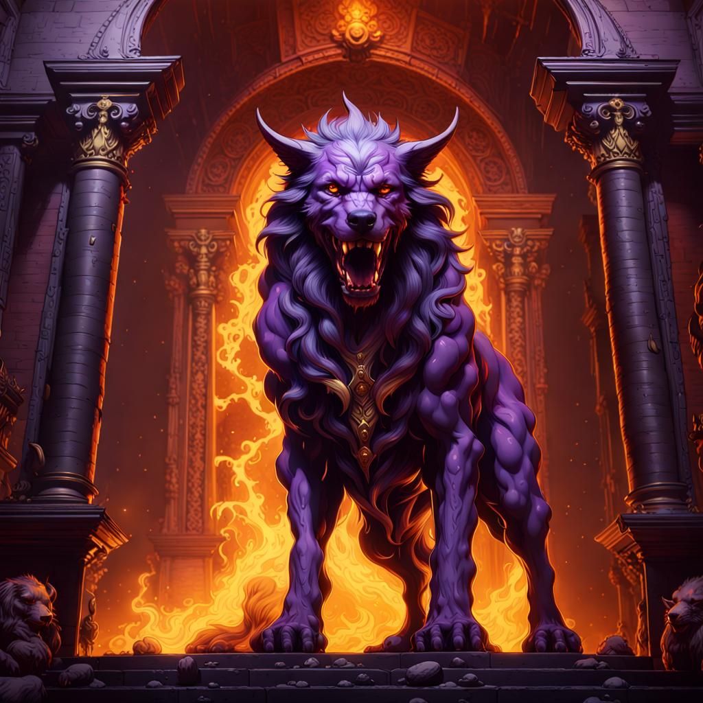 Hellhound - AI Generated Artwork - NightCafe Creator