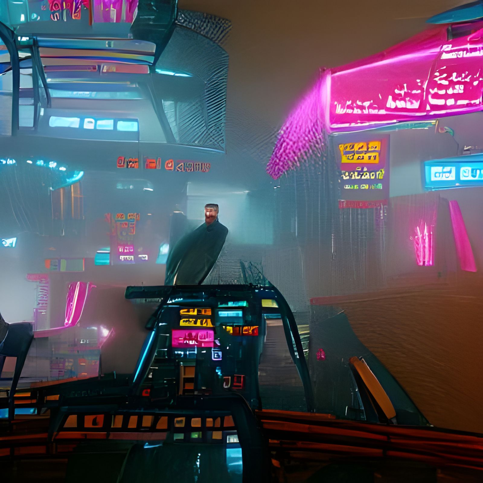 blade runner - AI Generated Artwork - NightCafe Creator