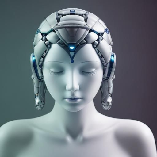 Invisible Artificial Intelligence Goddess - AI Generated Artwork ...