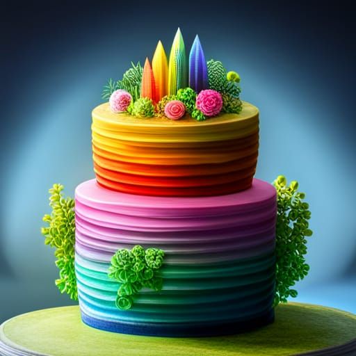 Cake - AI Generated Artwork - NightCafe Creator