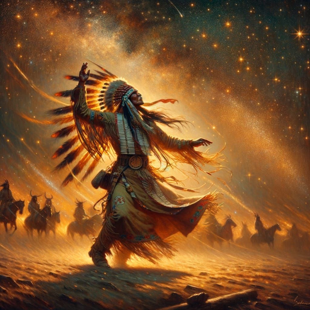 The Native American Indian Ghost Dance