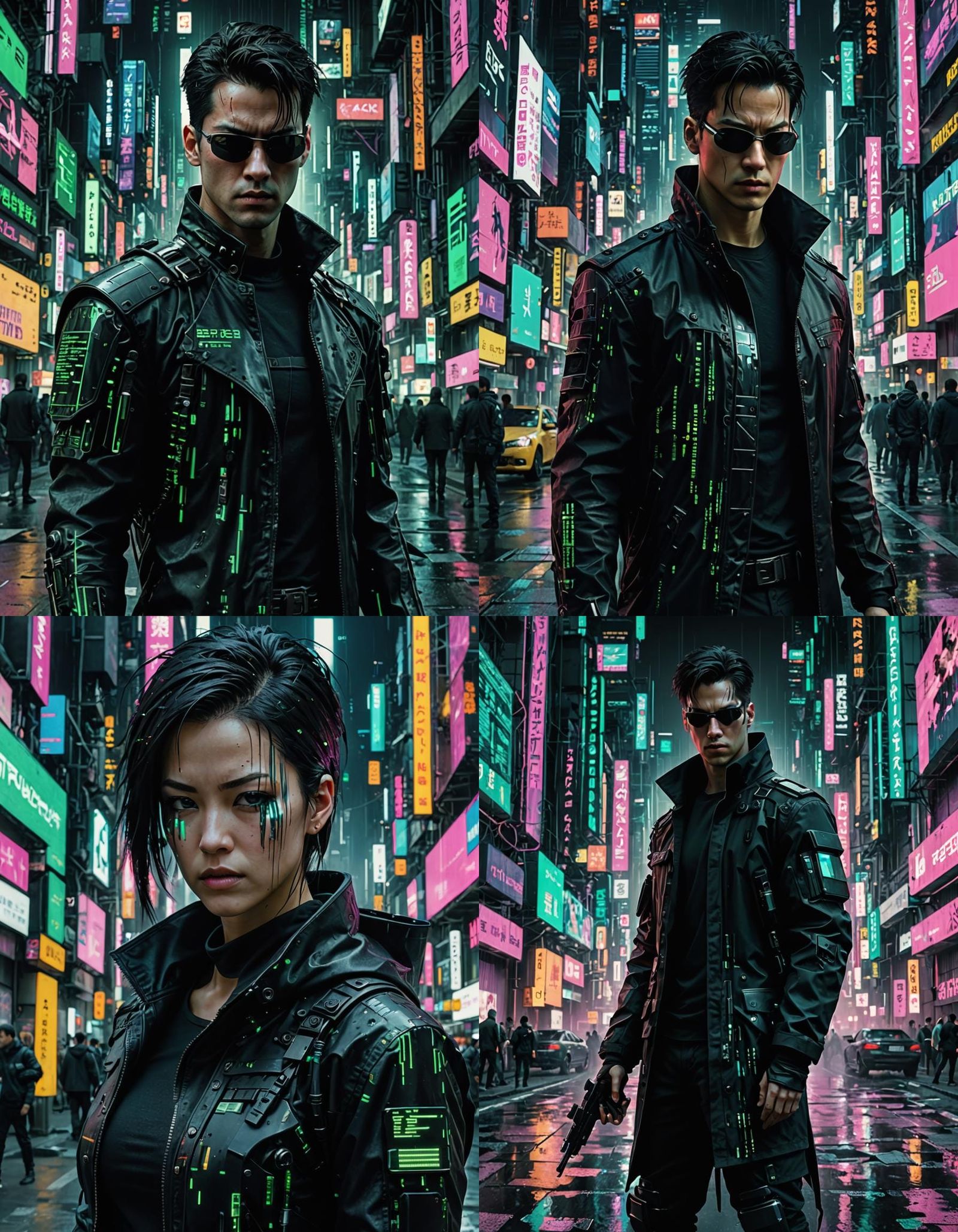 In the Matrix - AI Generated Artwork - NightCafe Creator