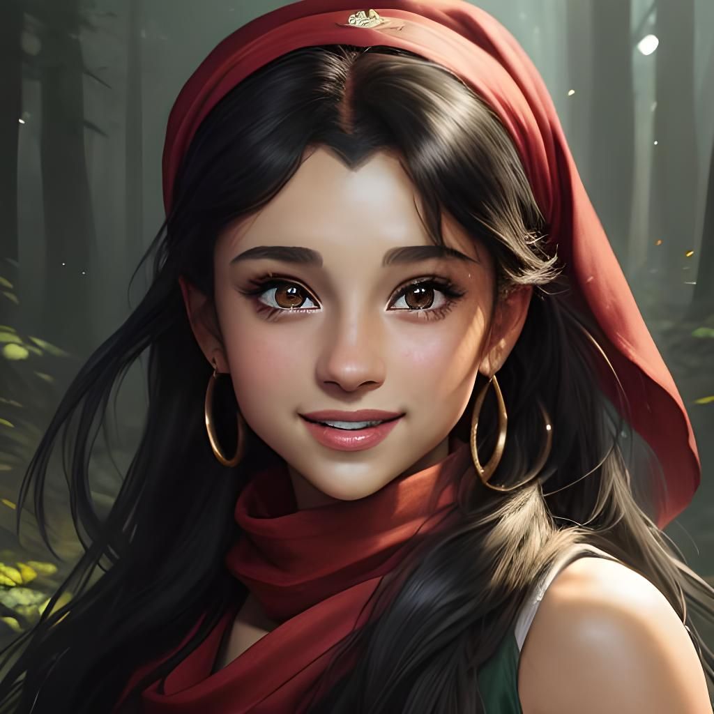 Gypsy Girl - AI Generated Artwork - NightCafe Creator