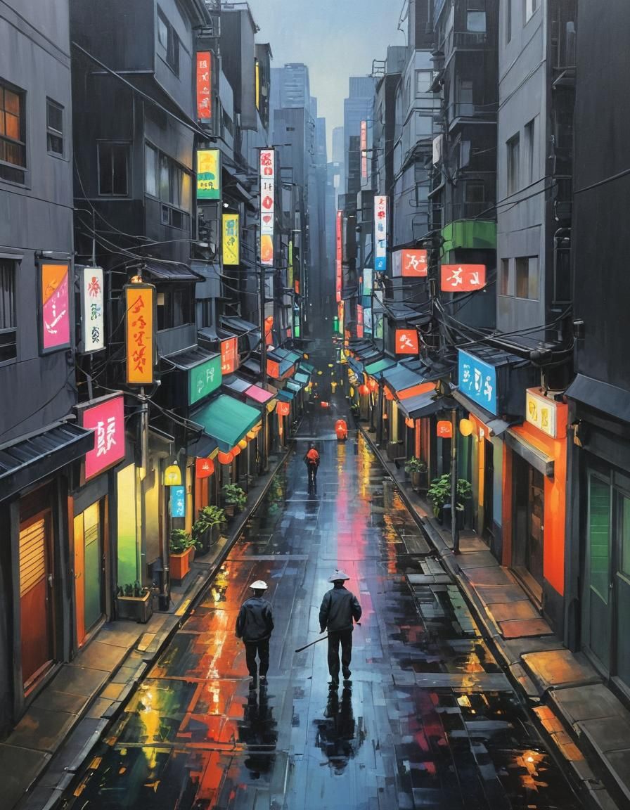 Painting - AI Generated Artwork - NightCafe Creator