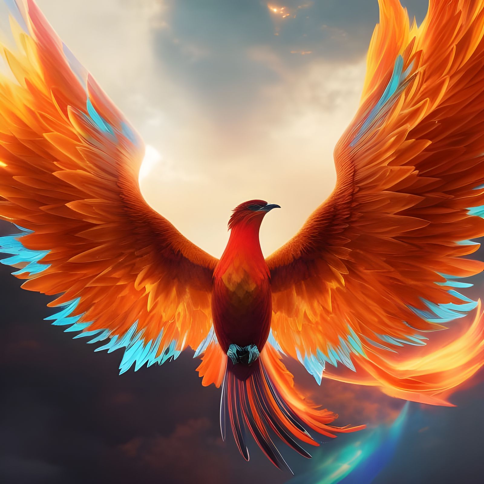 Big phoenix - AI Generated Artwork - NightCafe Creator