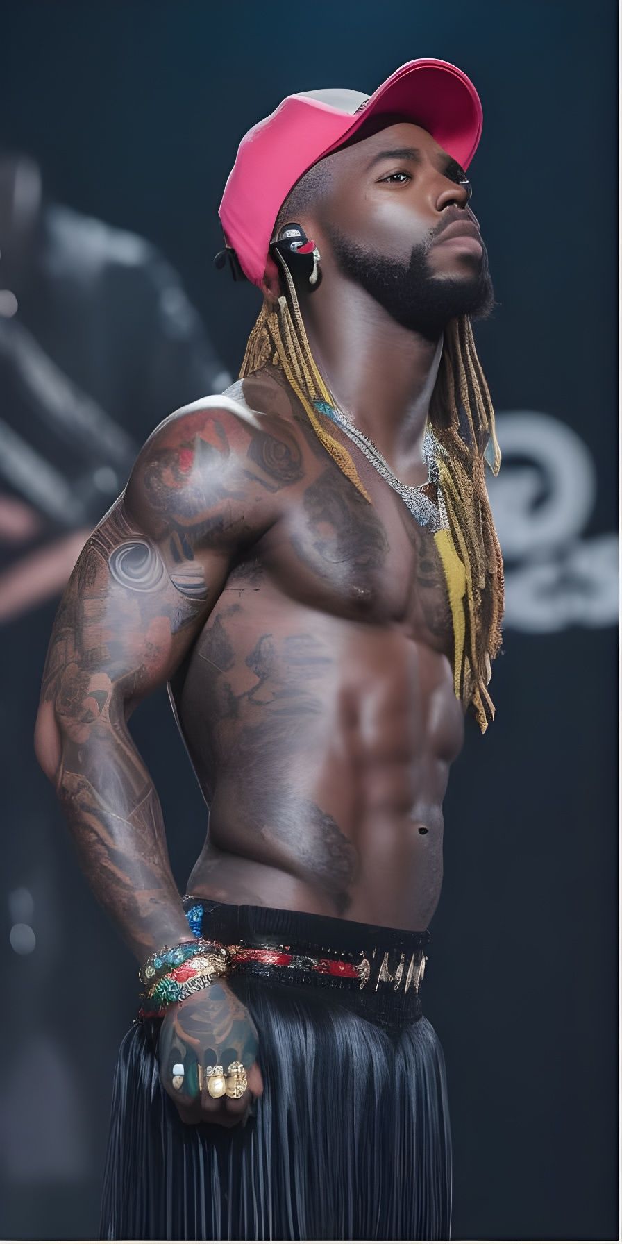 Rapper - AI Generated Artwork - NightCafe Creator