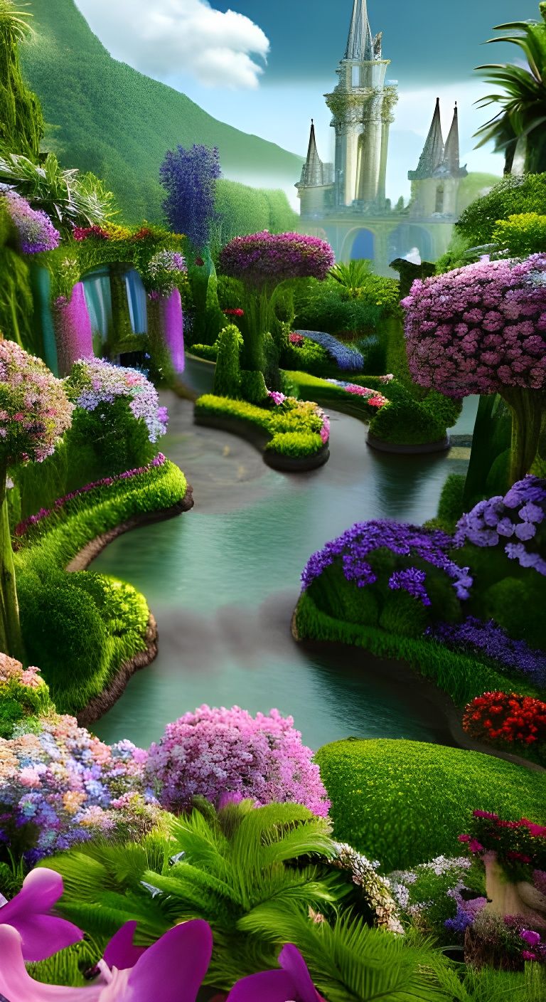 Eden Exotic - AI Generated Artwork - NightCafe Creator