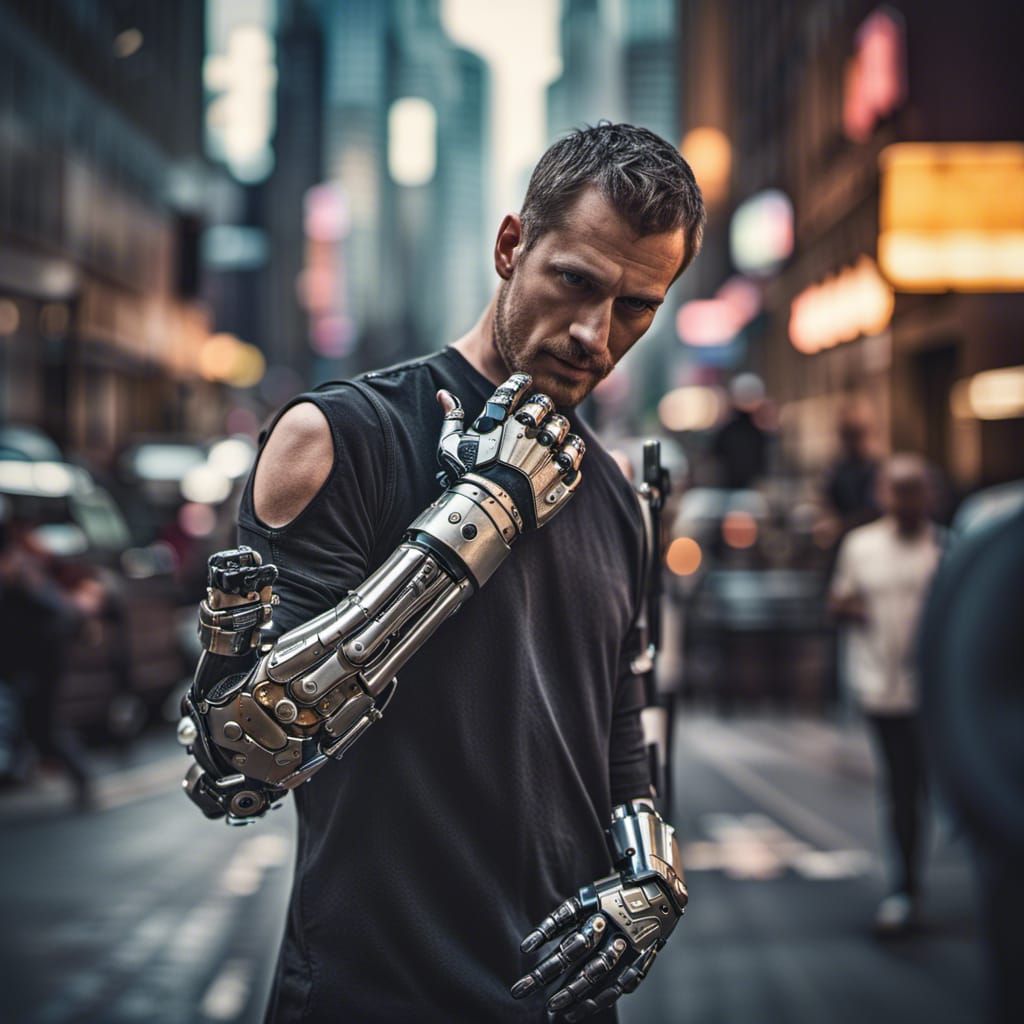 Bionic Prosthetics 2 - AI Generated Artwork - NightCafe Creator