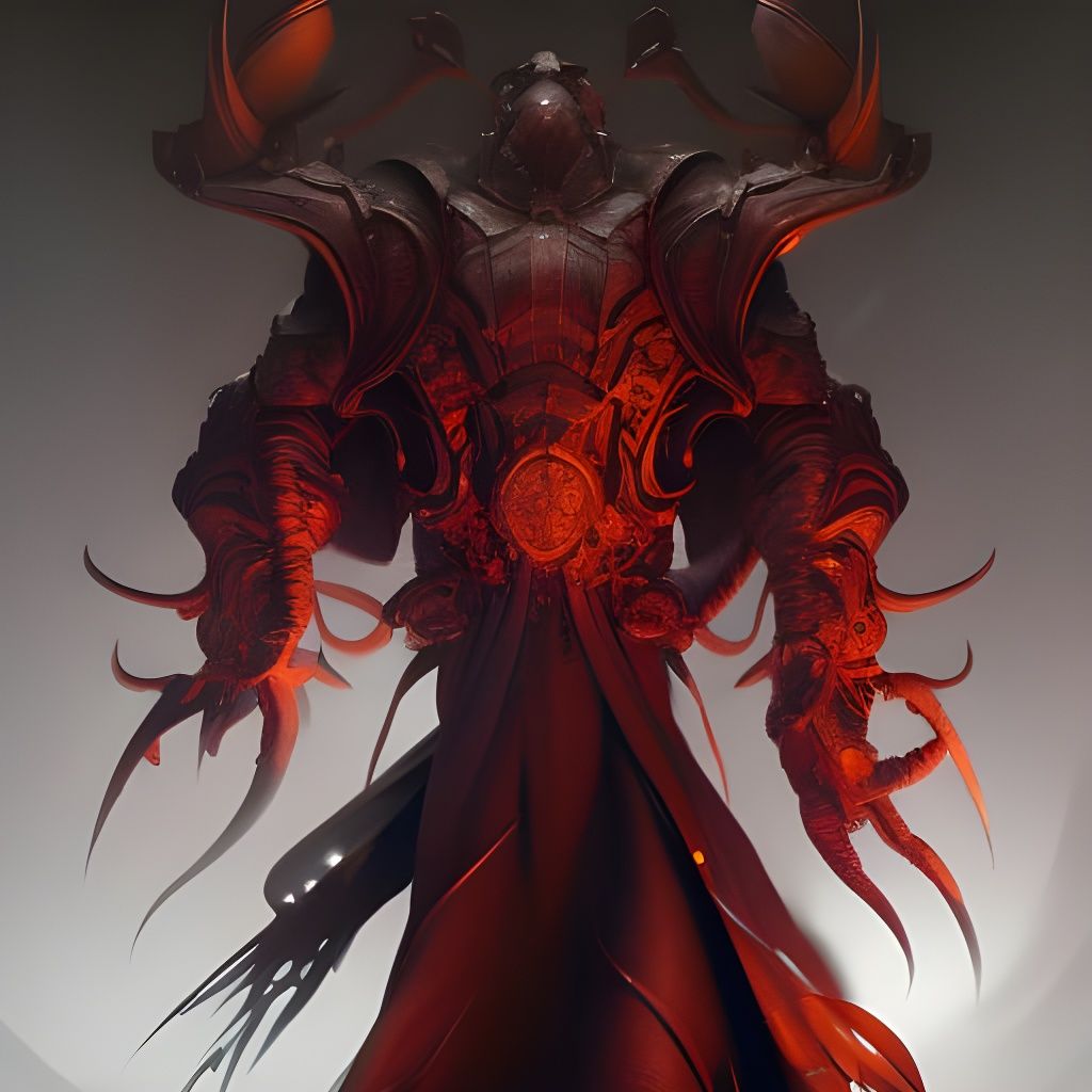 Red apparition. - AI Generated Artwork - NightCafe Creator