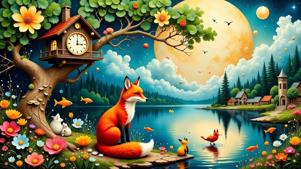 a fox explains the world - a fox explains the world