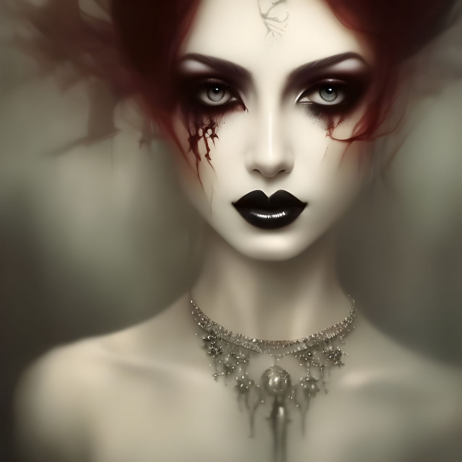 Gothic Girl - AI Generated Artwork - NightCafe Creator