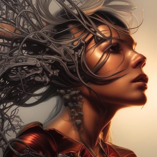 perfect proportions :: flawless, WLOP :: hyperrealistic, hyper detailed ...