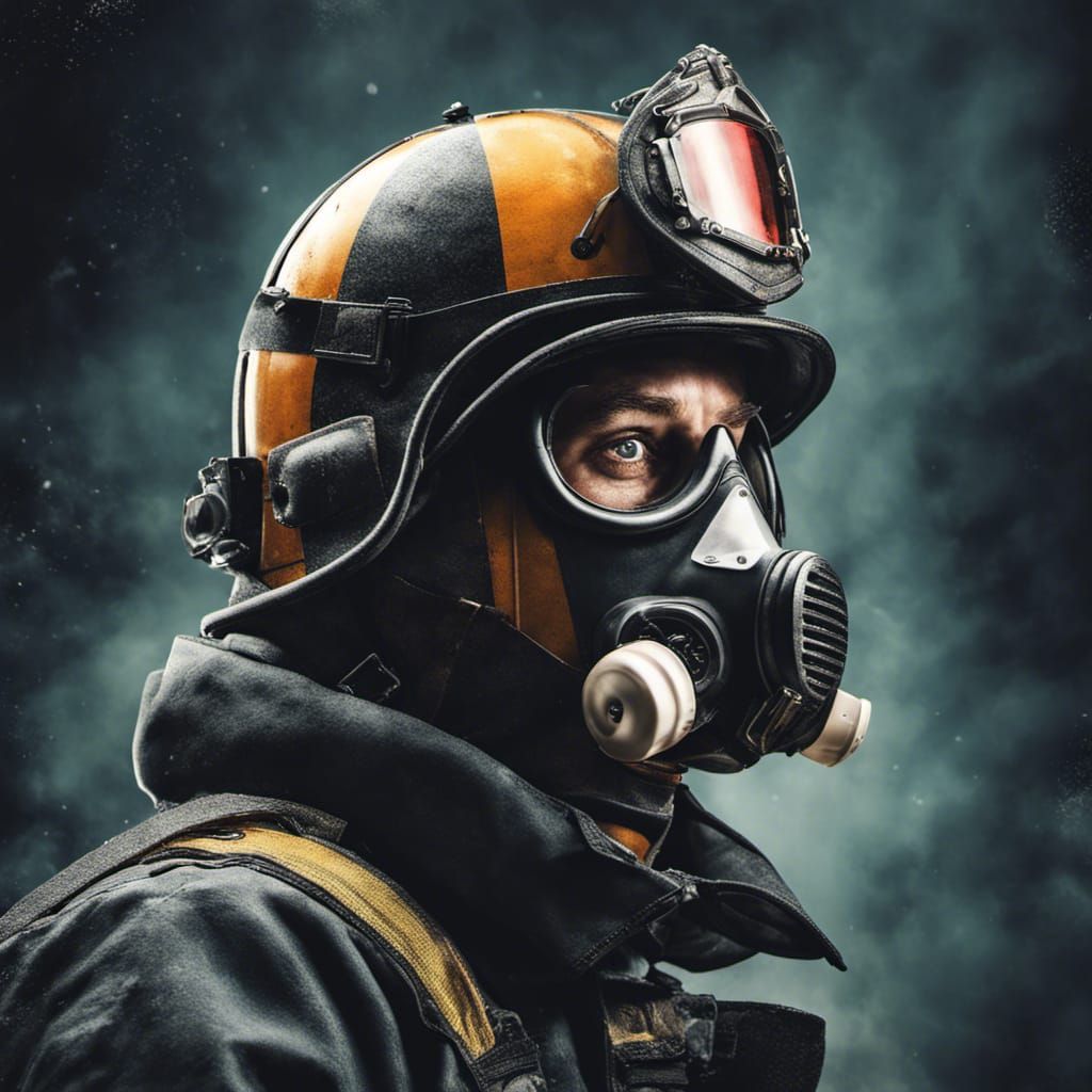 firefighter - AI Generated Artwork - NightCafe Creator