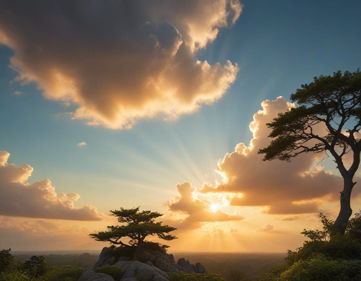 Runrise on a Mountain Peak - Runrise on a Mountain Peak