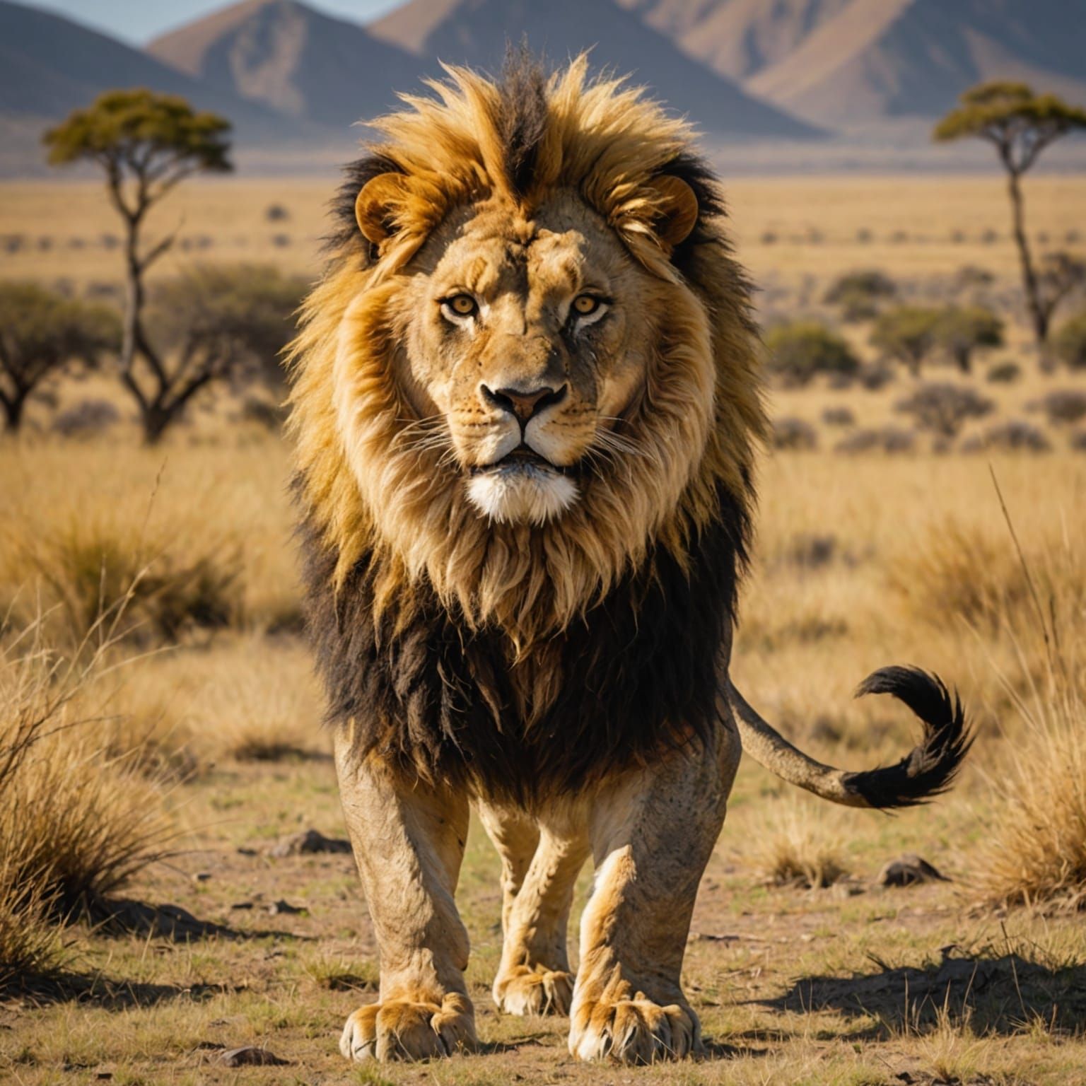 The legendary lion warrior Mr. T aka Mohawk aka SaTan Mapogo. Mr. T ...