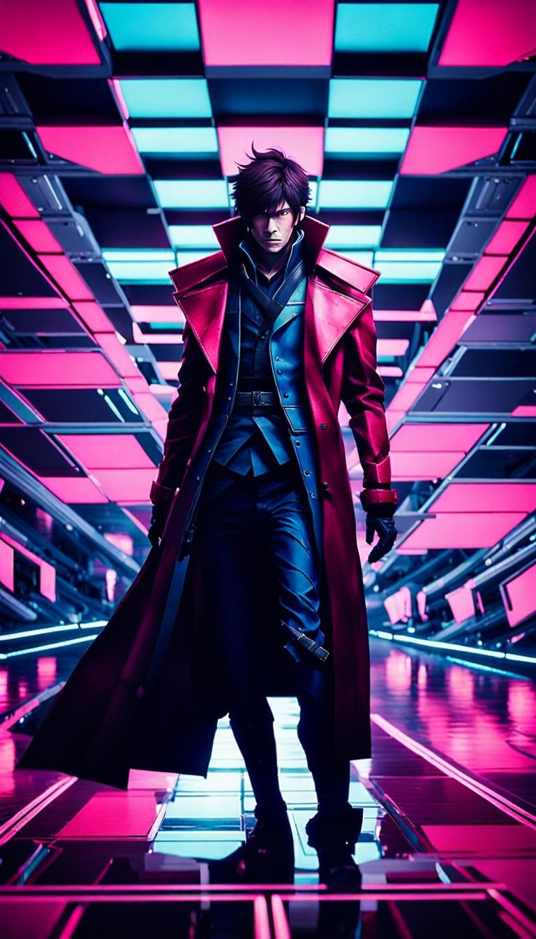 geometric Gambit Cinematic film still, shot on v-raptor XL, film grain ...