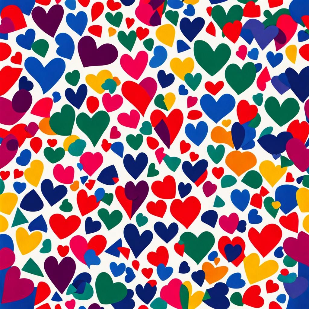 Bold Hearts - AI Generated Artwork - NightCafe Creator