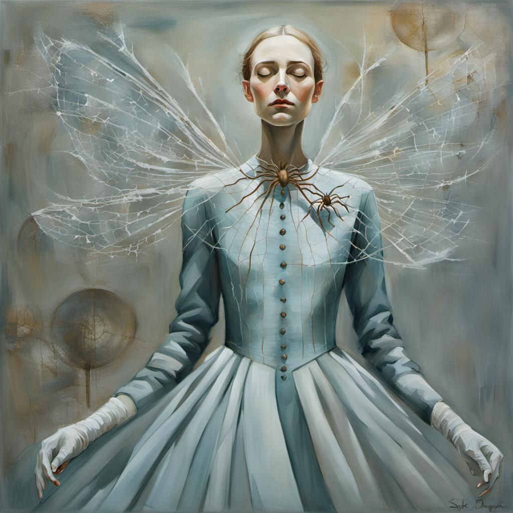 Spider god. @AloneMARLA - AI Generated Artwork - NightCafe Creator