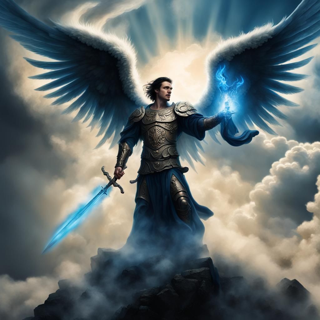 The Angel Gabriel - AI Generated Artwork - NightCafe Creator