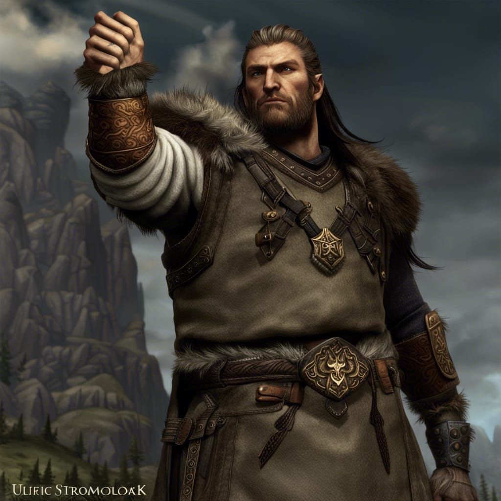 Ulfric stormcloak - AI Generated Artwork - NightCafe Creator