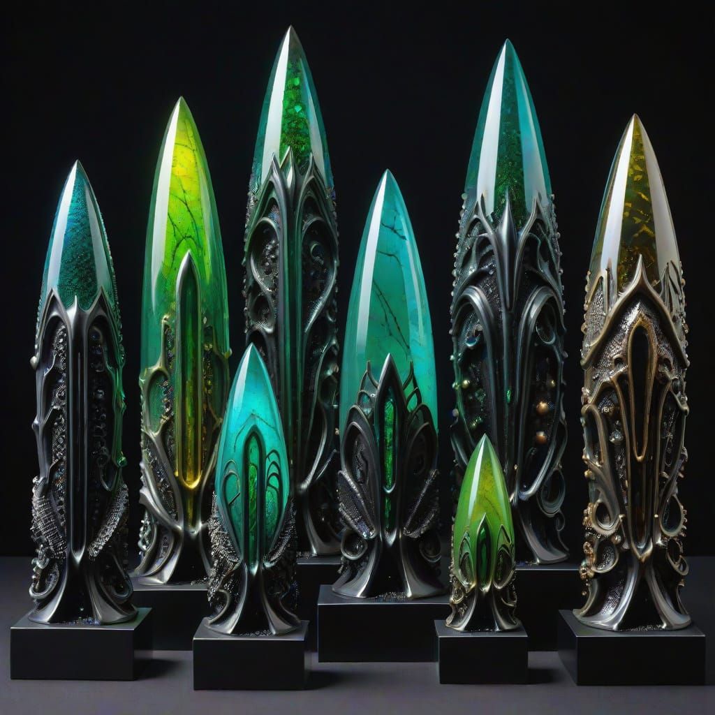 Artifacts from the Obed Marsh collection, Miskatonic Museum