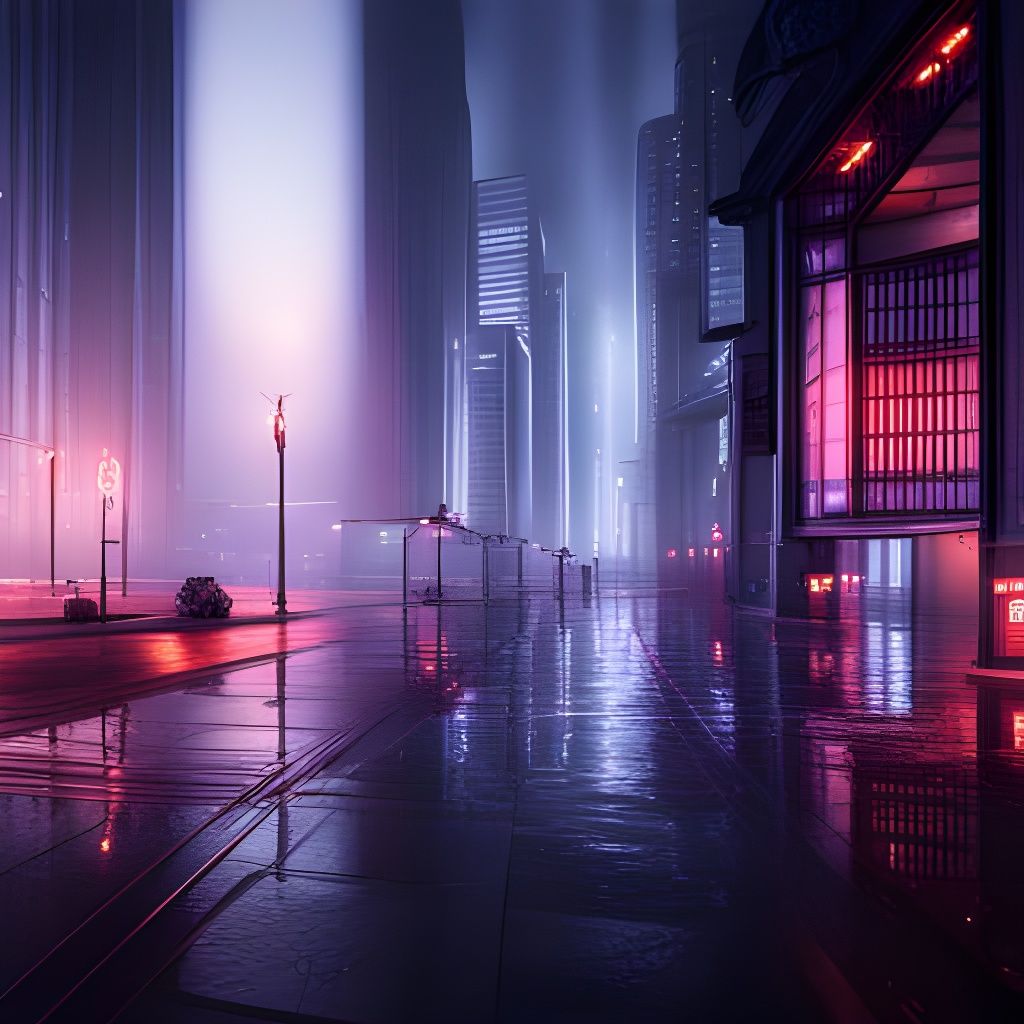 Future calm - AI Generated Artwork - NightCafe Creator