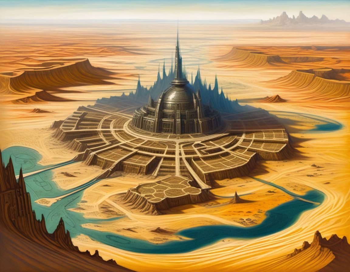 Alien Capital - AI Generated Artwork - NightCafe Creator