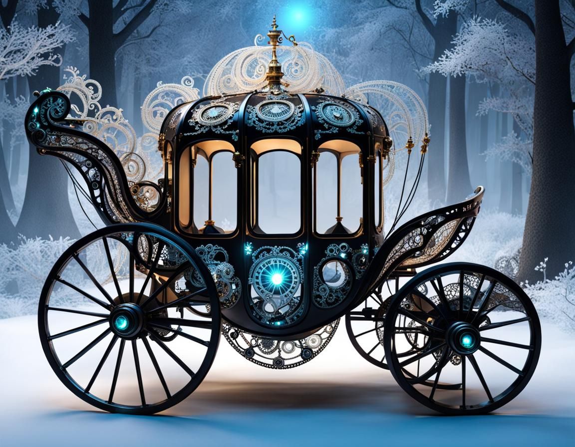 Magical Carriage - AI Generated Artwork - NightCafe Creator
